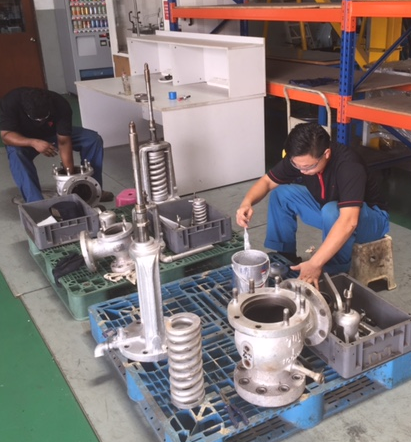 Safety Valves Testing & Spare Parts Singapore | Boiler Safety Relief ...